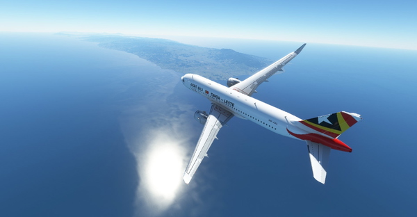 8K Asobo A320 Neo's Aero Dili East Timor livery for Microsoft Flight ...