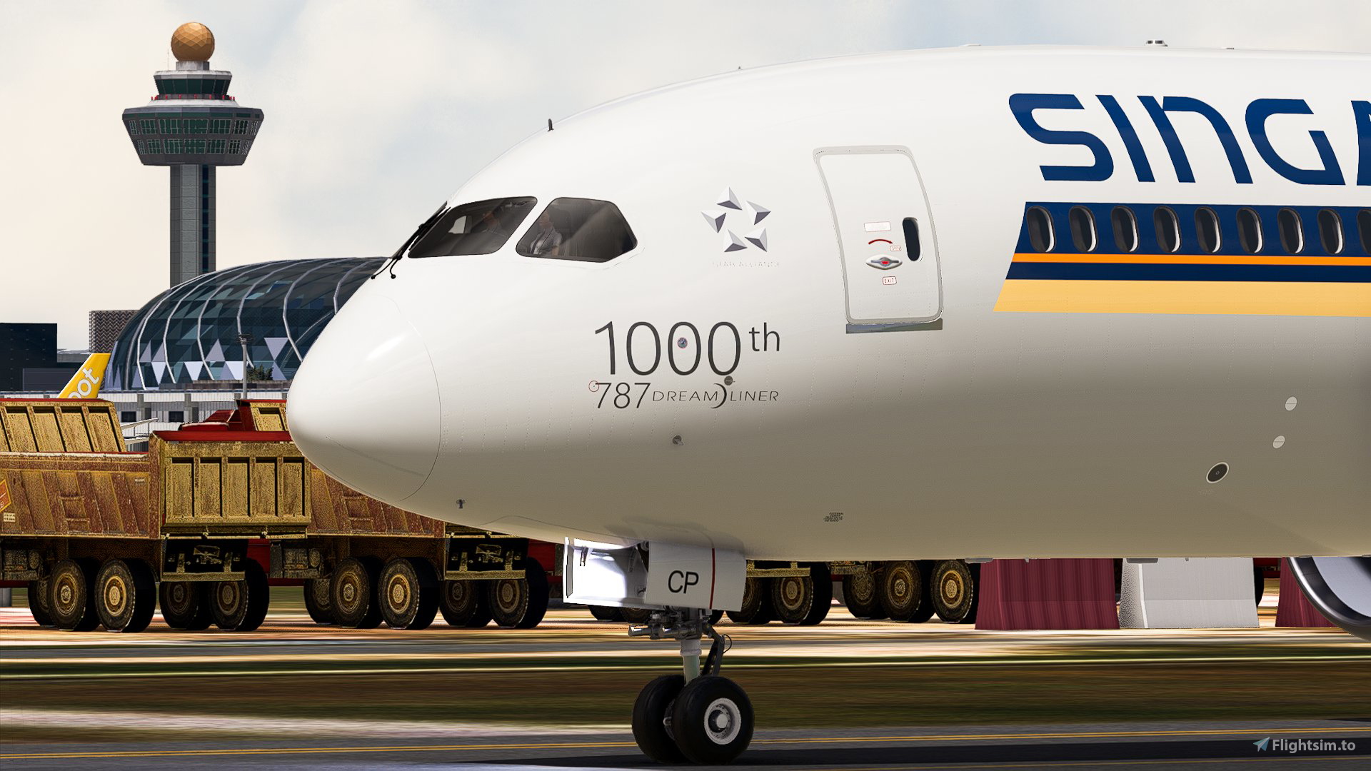 [Boeing787-10]SINGAPORE AIRLINES 9V-SCP (The 1000th 787 Dreamliner) 对于 ...