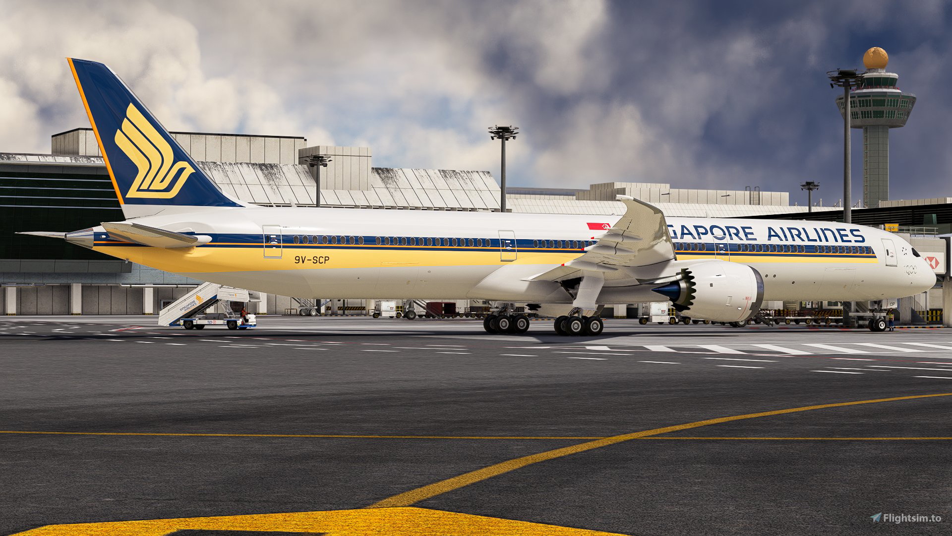 [Boeing787-10]SINGAPORE AIRLINES 9V-SCP (The 1000th 787 Dreamliner) for ...