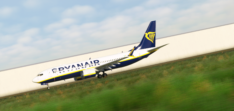 BREDOK3D 737 MAX 8 Ryanair (EI-HEN) for Microsoft Flight Simulator | MSFS