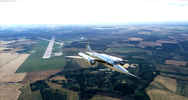 Bristol Type 188 Flaming Pencil for Microsoft Flight Simulator | MSFS