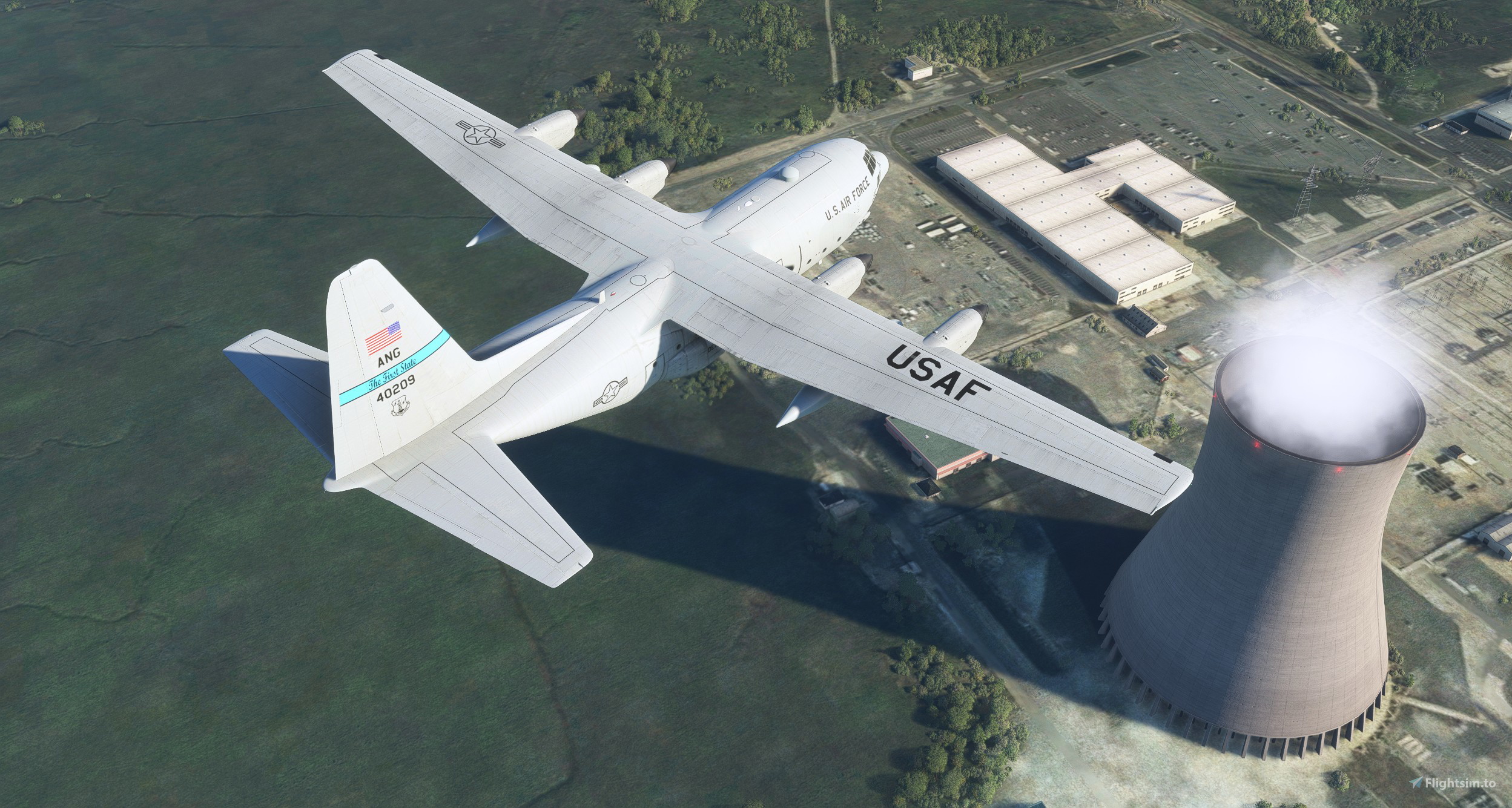 C-130H [Captain Sims] Delaware Air National Guard DEANG 166th Airlift ...