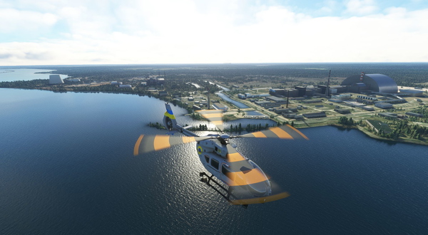 Chernobyl NPP and Pripyat town for Microsoft Flight Simulator | MSFS