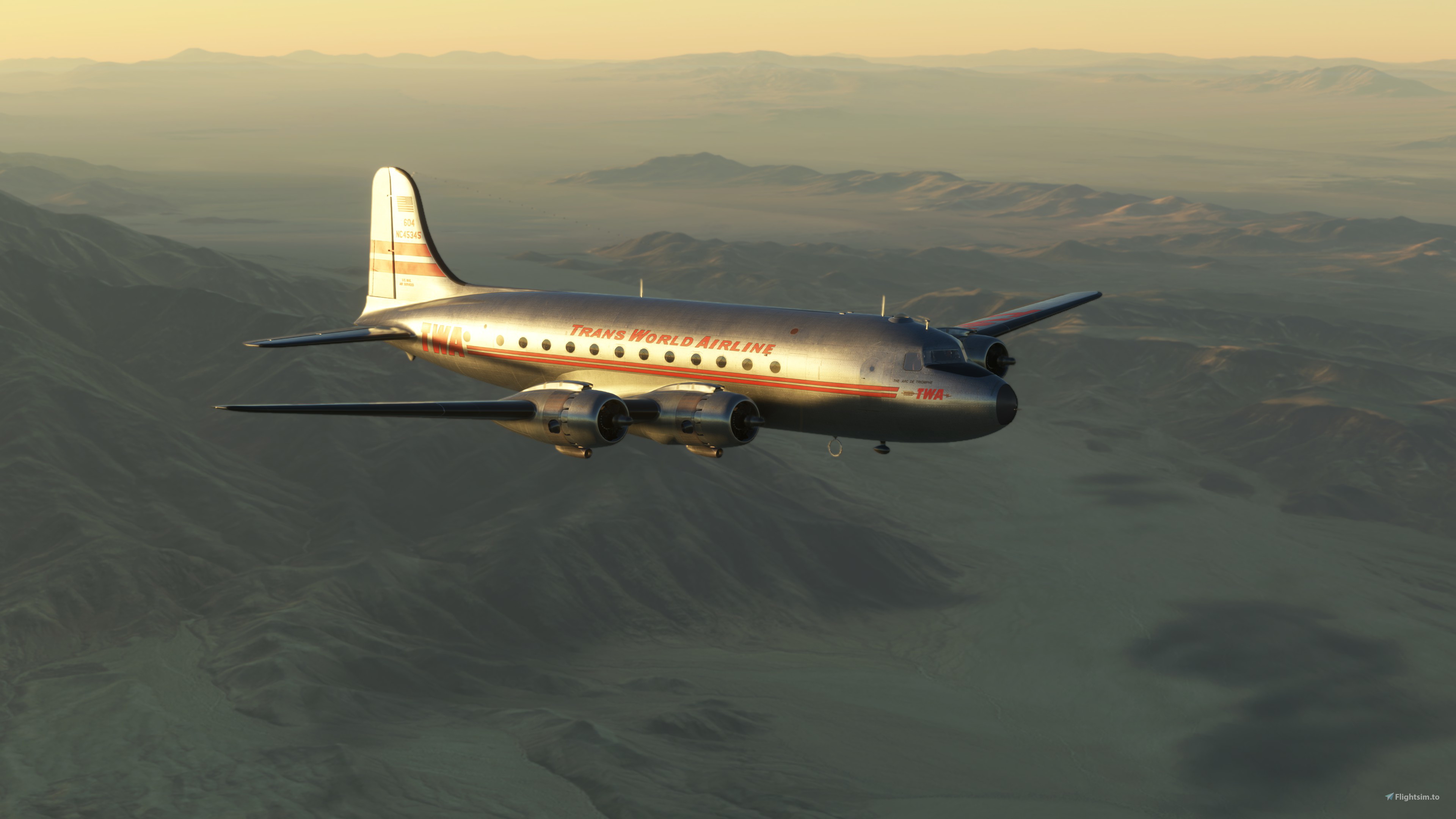 DC-4_Skymaster FSX/P3D | Converted to MSFS for Microsoft Flight ...