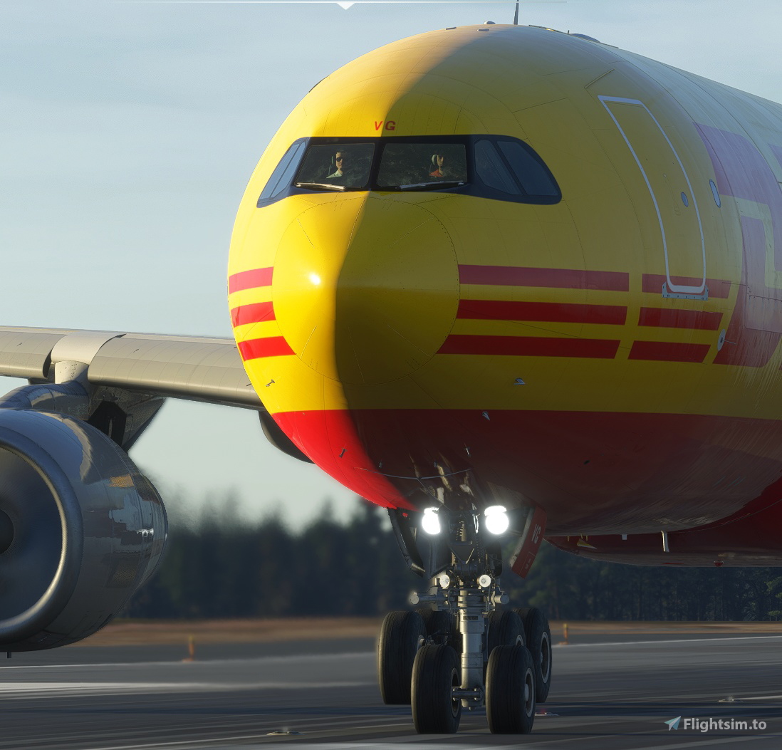 DHL (D-ACVG) iniBuilds A330-300P2F - 8K for Microsoft Flight Simulator ...