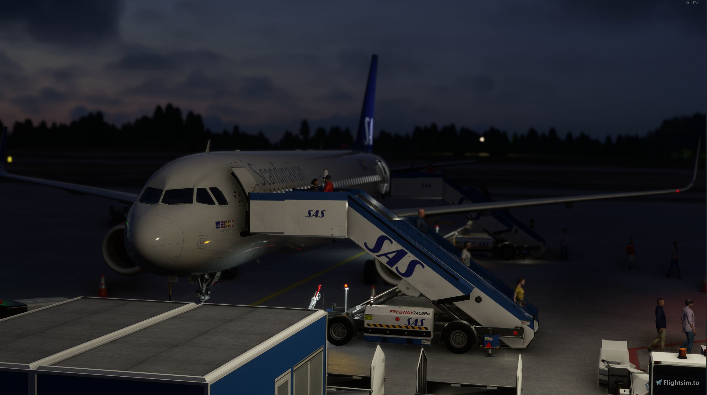 Fenix A320 CFM SL | Scandinavian SE-ROG | 8k + Cockpit Decals + Cabin ...