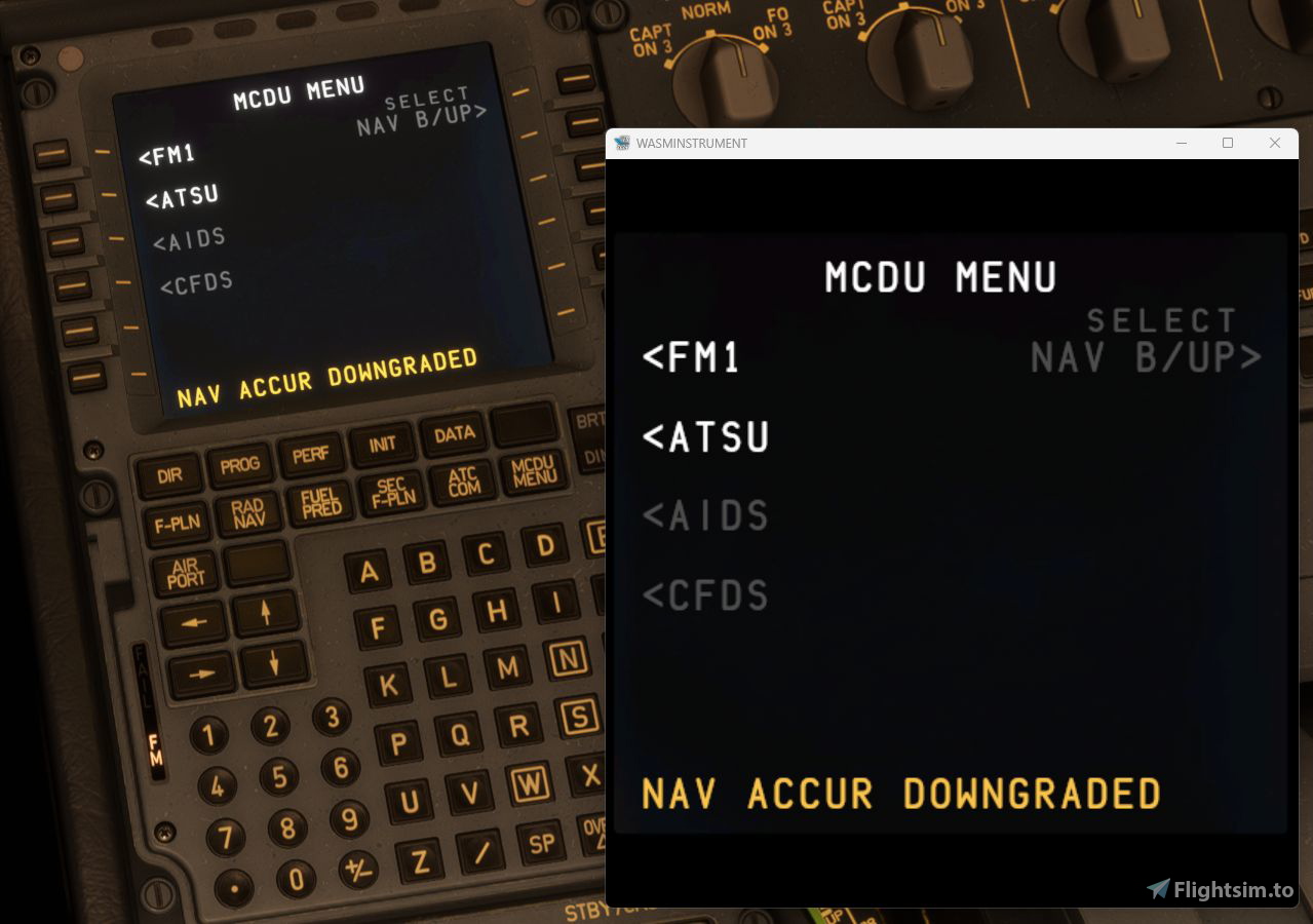 iniBuilds A330 Winwing MCDU (read discription!) for Microsoft Flight Simulator | MSFS