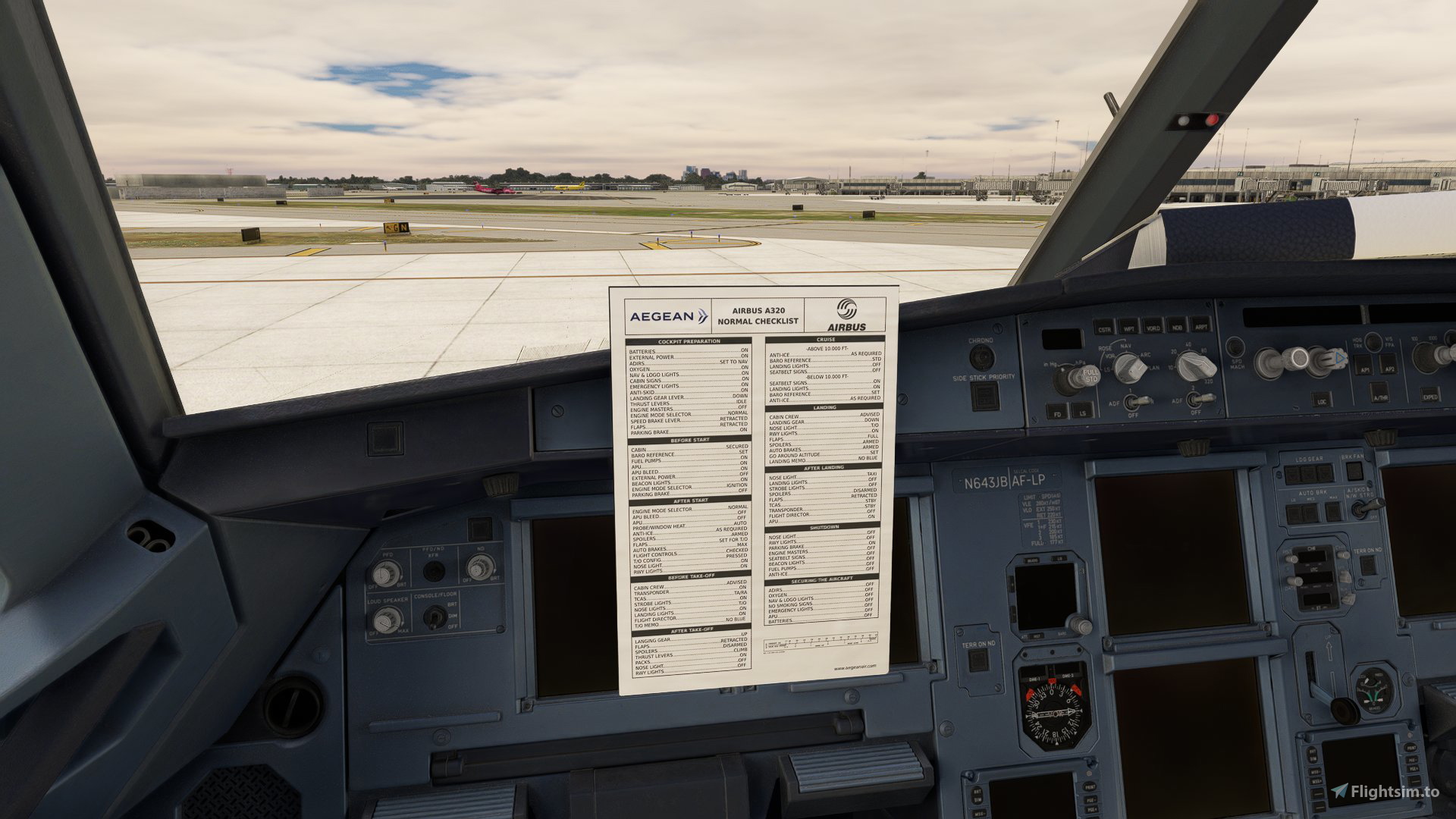JetBlue [N643JB - 'Dunkin'] w/Cabin - Fenix A320 for Microsoft Flight ...