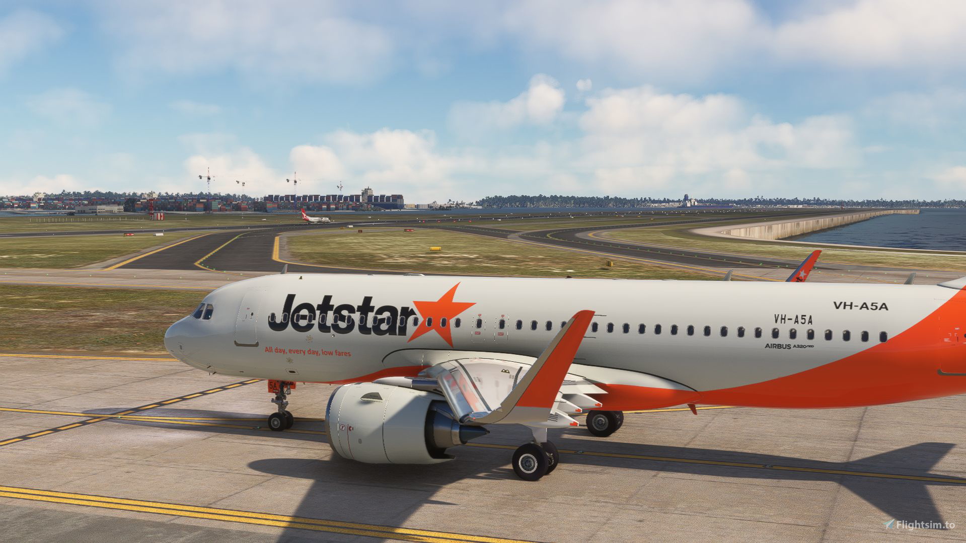 Jetstar (VH-A5A) - FlyByWire A32NX for Microsoft Flight Simulator | MSFS