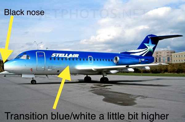 Just Flight Fokker 28 mk.1000 Stellair for Microsoft Flight Simulator | MSFS