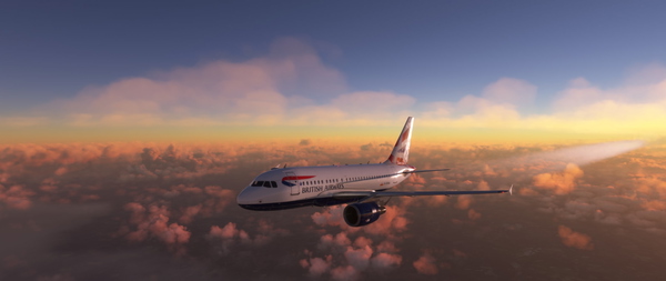 Horizon Simulations Airbus A318ceo - for LVFR A318 for Microsoft Flight Simulator | MSFS
