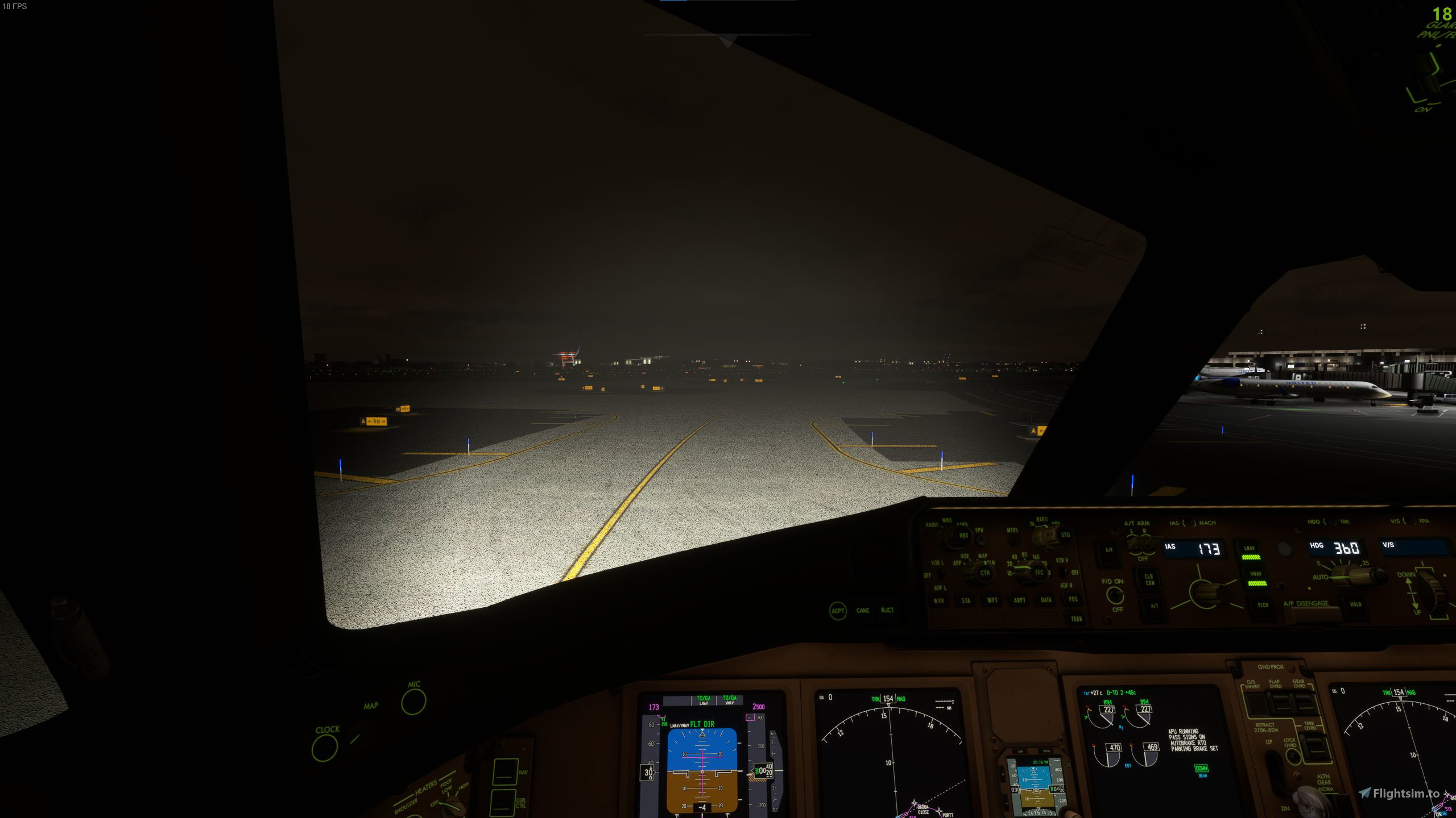 [MRSAT] PMDG 777-300ER Lights Mod for Microsoft Flight Simulator | MSFS