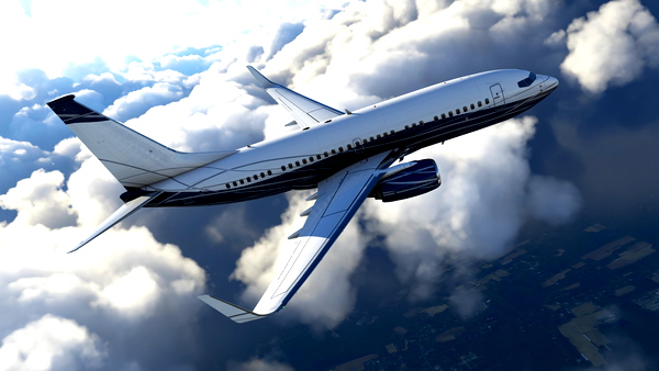 PMDG 737-700BBJ N9PF » Microsoft Flight Simulator