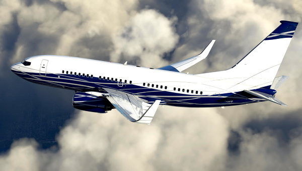 PMDG 737-700BBJ N9PF » Microsoft Flight Simulator