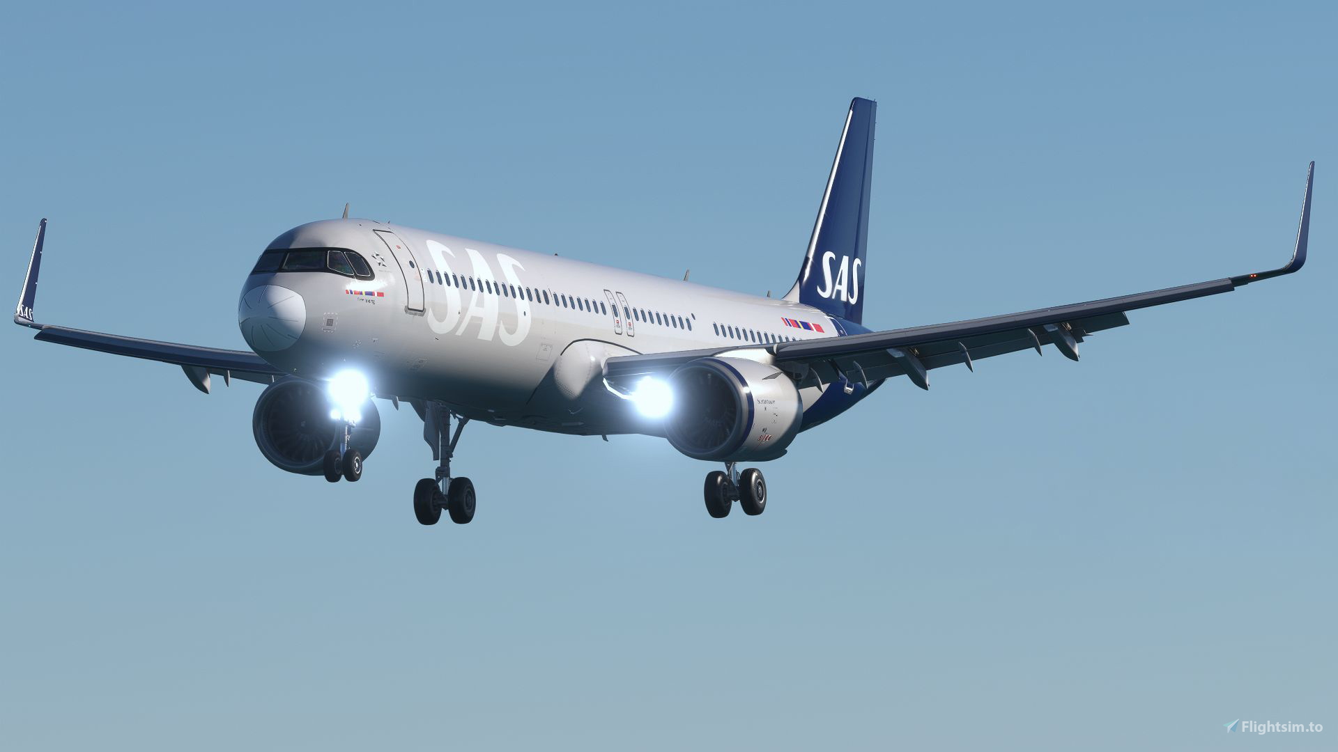 SAS Scandinavian Airlines Livery Pack - LVFR A321NEO (8K) für Microsoft ...