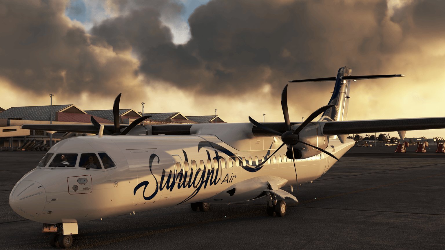 Sunlight Air Asobo ATR 72-600 RP-C 6683 pour Microsoft Flight Simulator ...