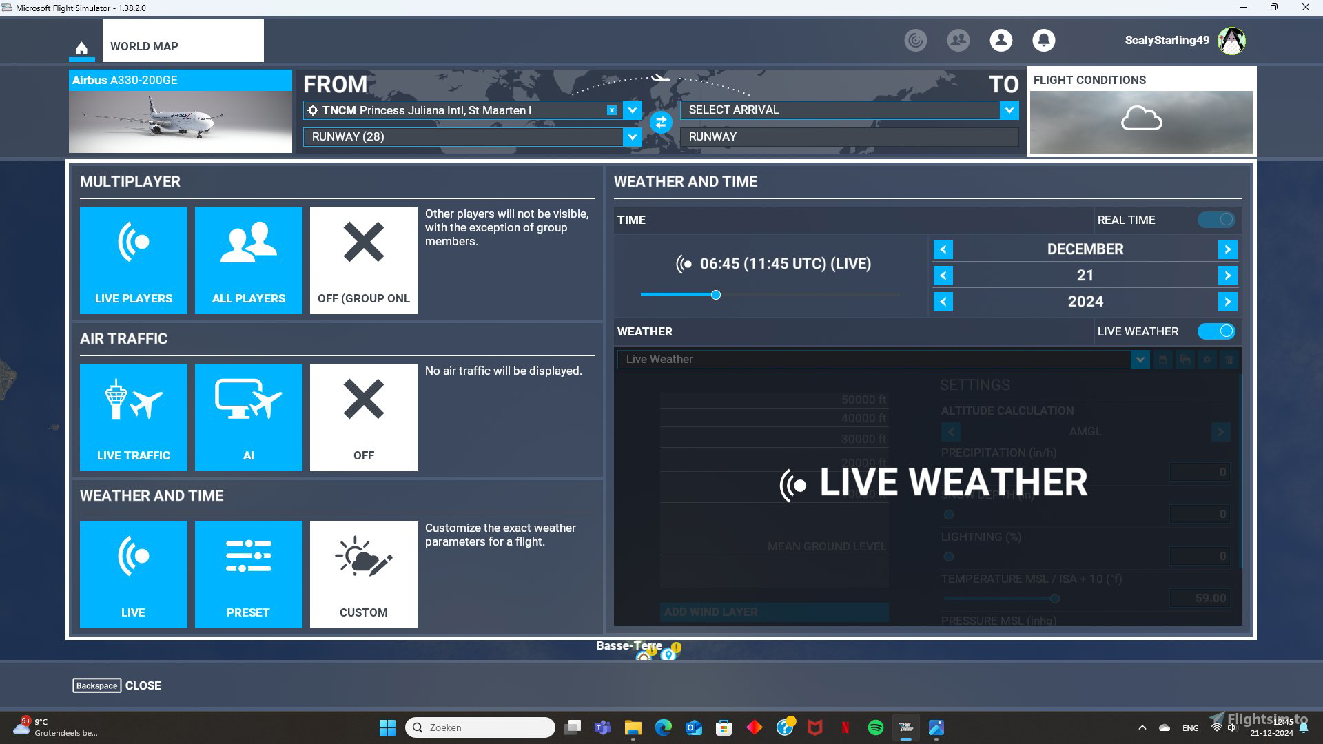 Time Zone Correction for Microsoft Flight Simulator | MSFS
