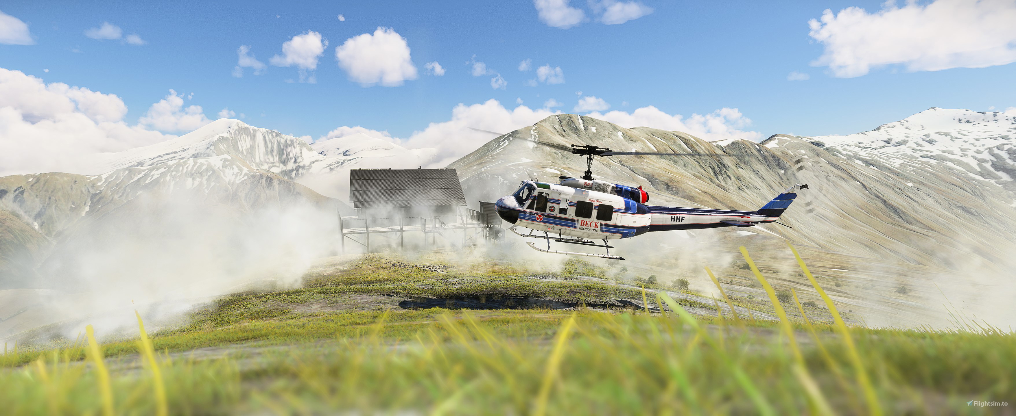 ZK-HHF BECK Helicopters | Taog's Hangar UH-1H Huey [4K] for Microsoft ...