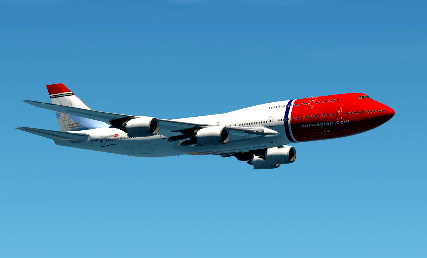 Liveries Requests - Norwegian Air Shuttle 747-8 - Flightsim.to