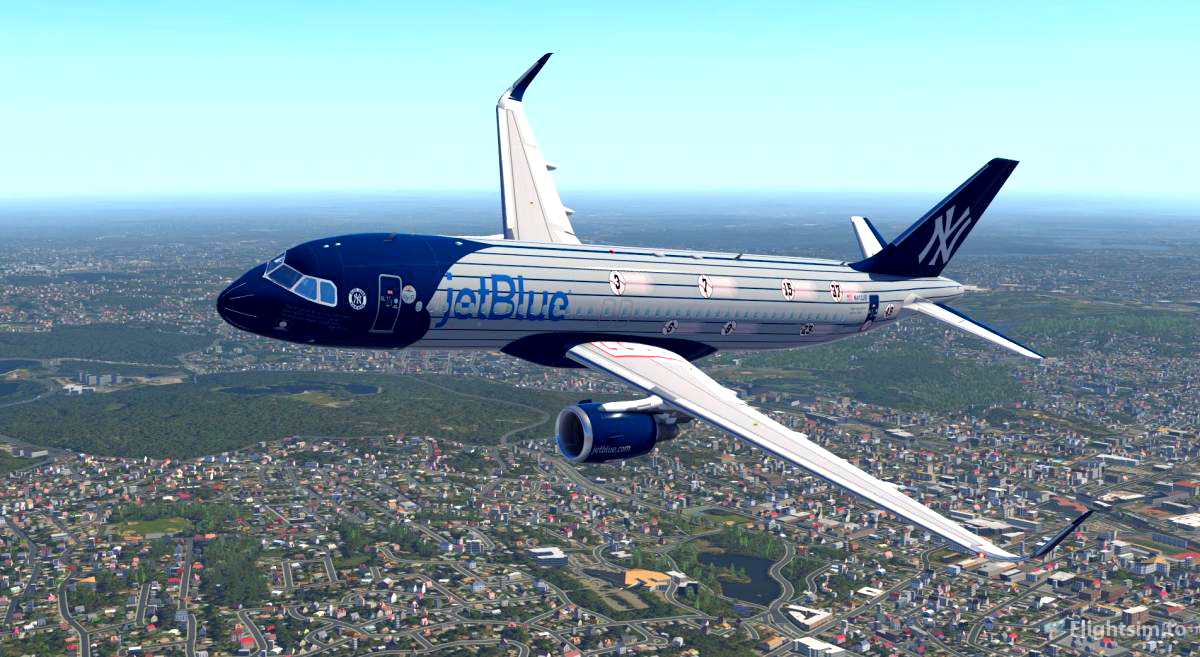 Liveries Requests - A320 JetBlue Blue York Yankees Livery - Flightsim.to