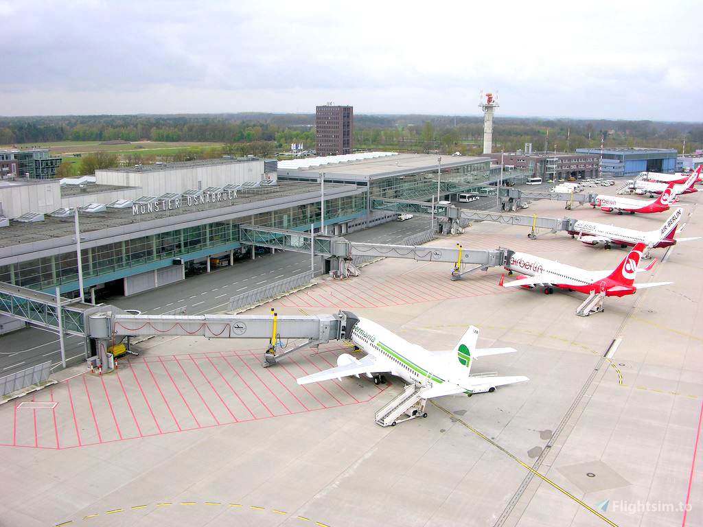Sceneries Requests - [EDDG] Münster Osnabrück International Airport ...