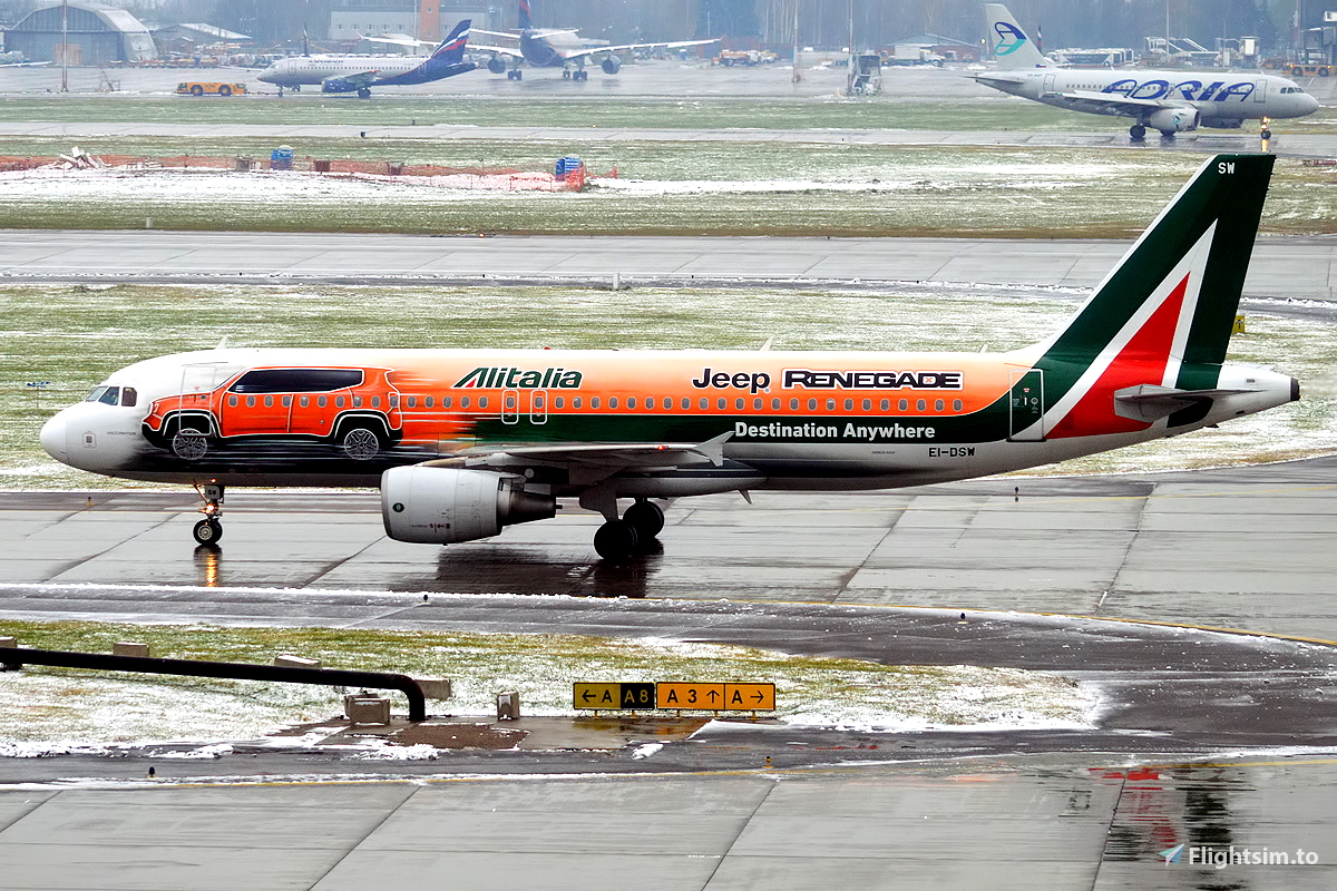 Liveries Requests - Airbus A320/21 Alitalia Jeep livery - Flightsim.to