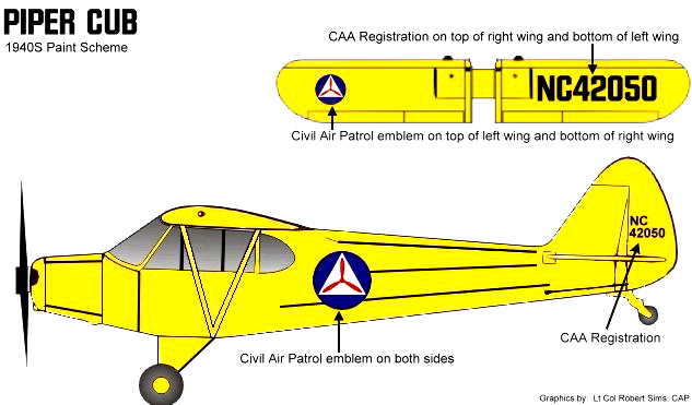 Liveries Requests - Lat 40s Civil Air Patrol Piper Cub - Flightsim.to