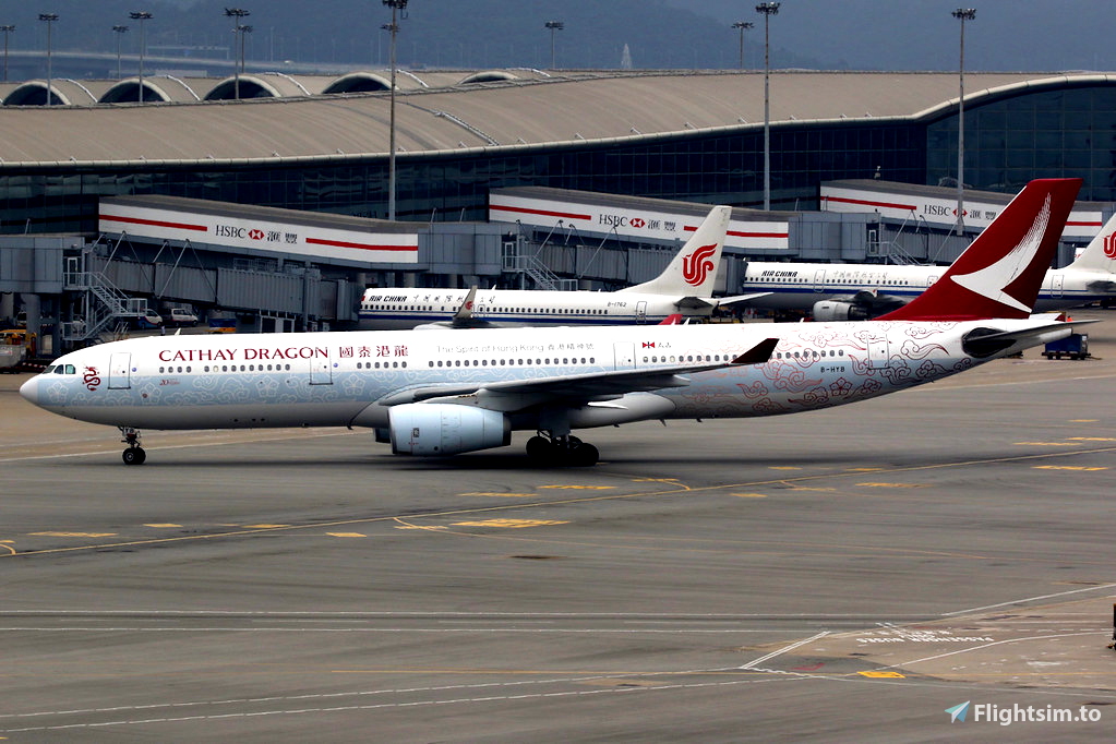 Liveries Demandes - Cathay Dragon 國泰港龍 A330-300 "Spirit of Hong Kong ...