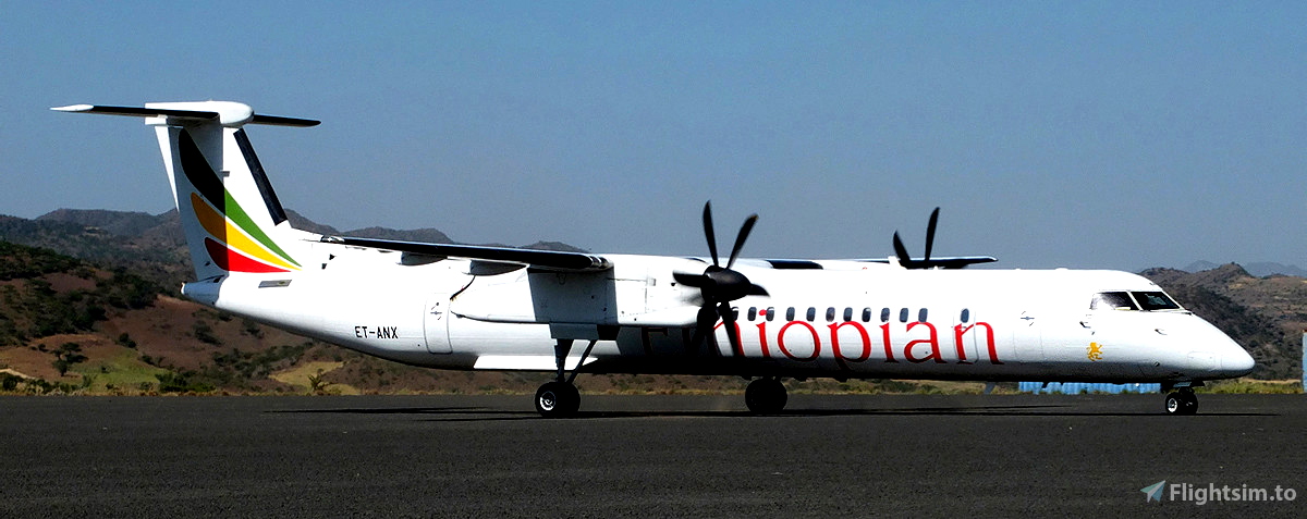 Liveries Requests - Ethiopian Airlines Bombardier Dash8 Q400 - Flightsim.to