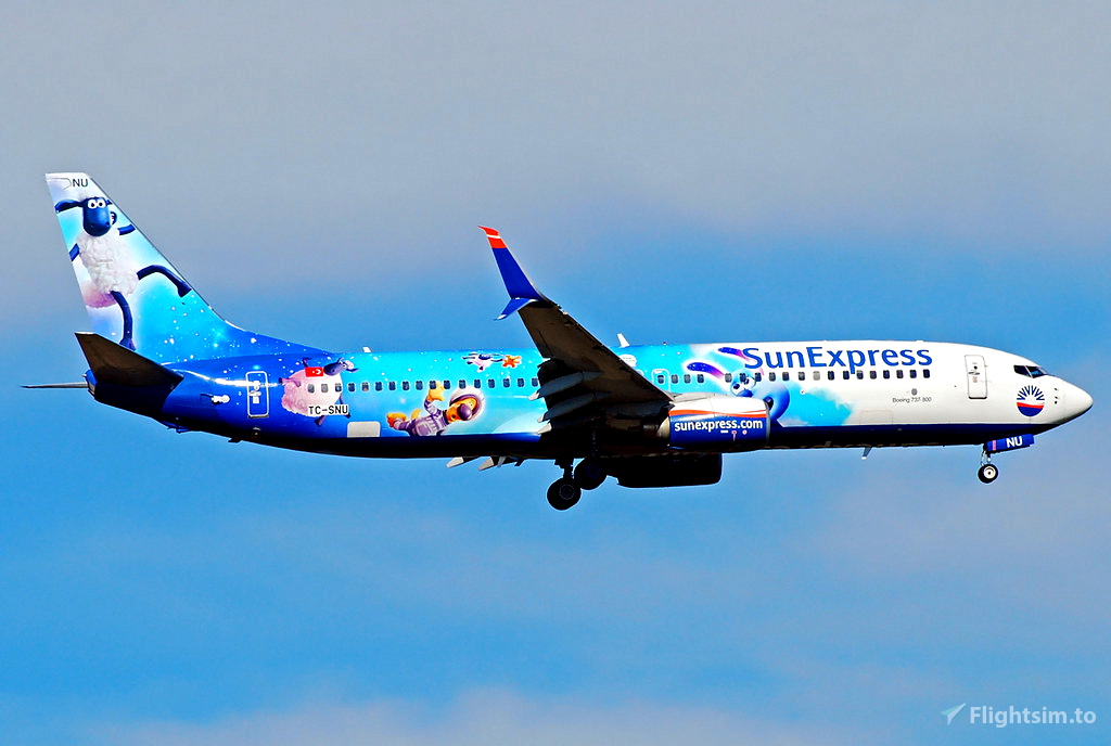 Liveries Requests - SUNEXPRESS BOEING 737-800(WL) TC-SNU - Flightsim.to