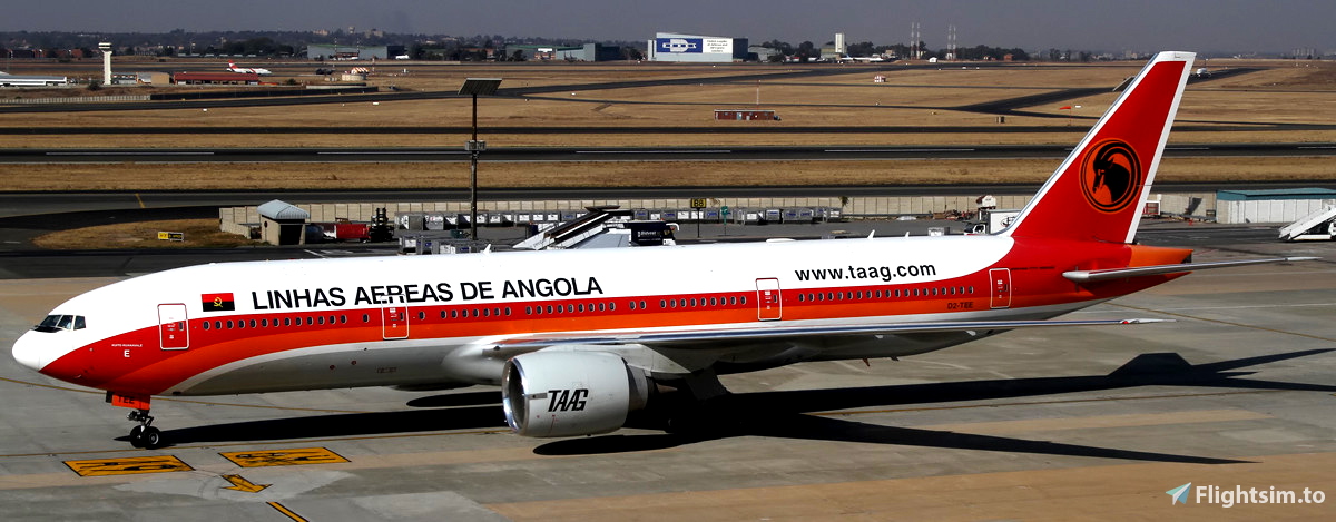 Liveries Requests - TAAG Angola Airlines Boeing 777-200 - Flightsim.to