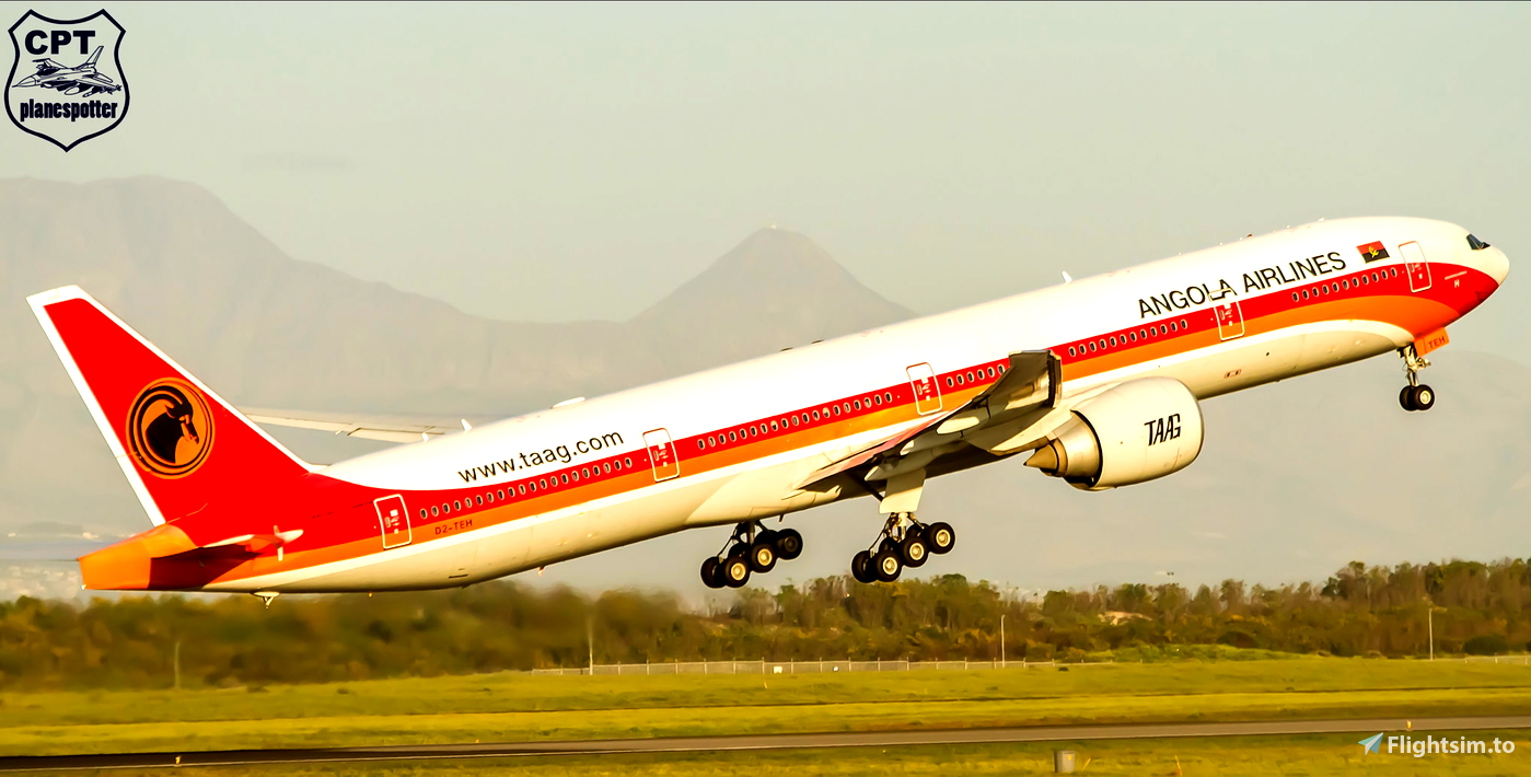 Liveries Demandes - B777-300ER TAAG ANGOLA - Flightsim.to