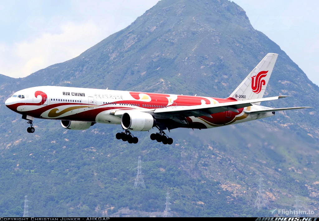 Liveries Requests - B-2060 Air China B777-200ER "Red Phoenix" Special Livery - Flightsim.to