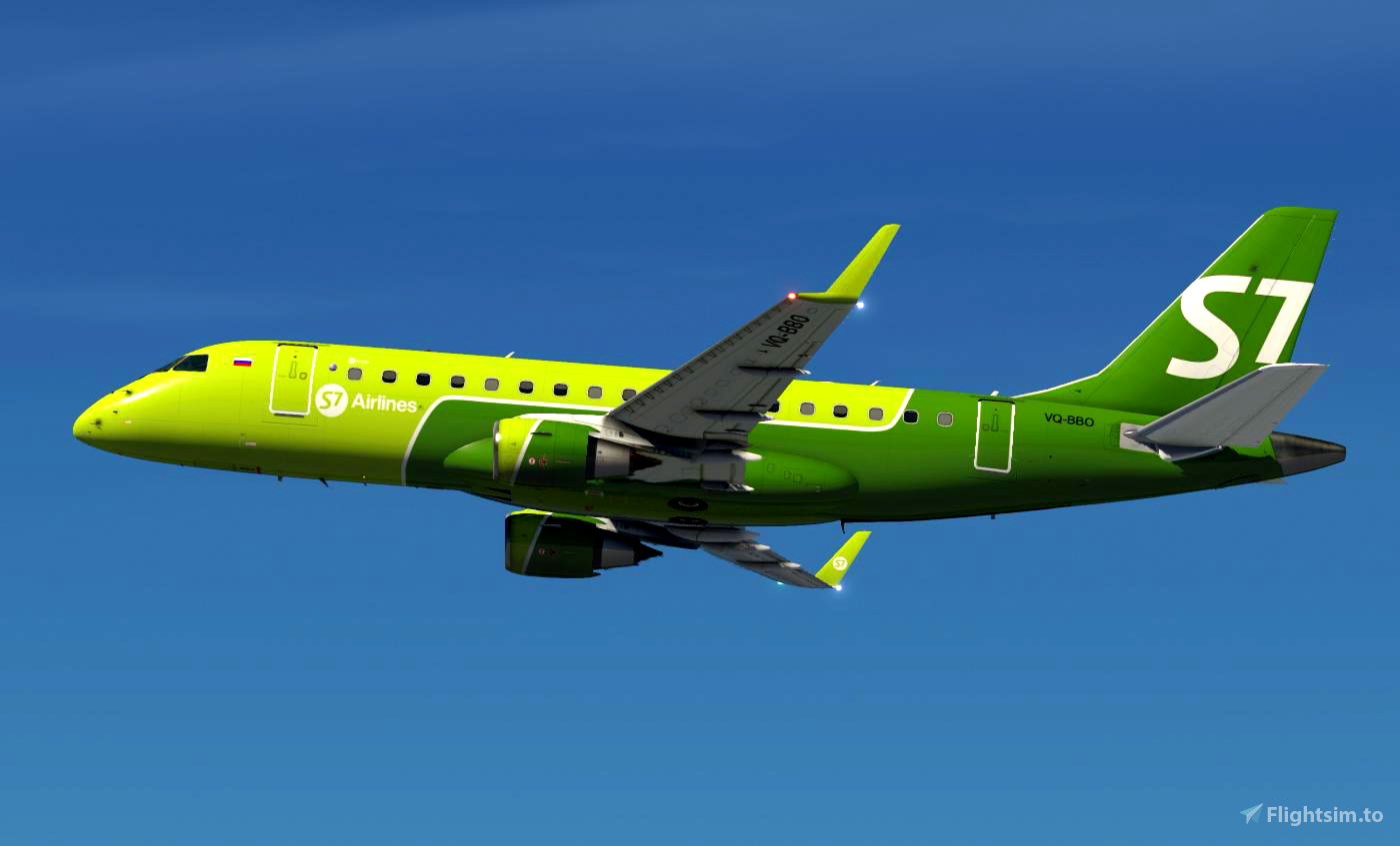 Liveries Demandes - Embraer E170 S7 AIRLINES - Flightsim.to