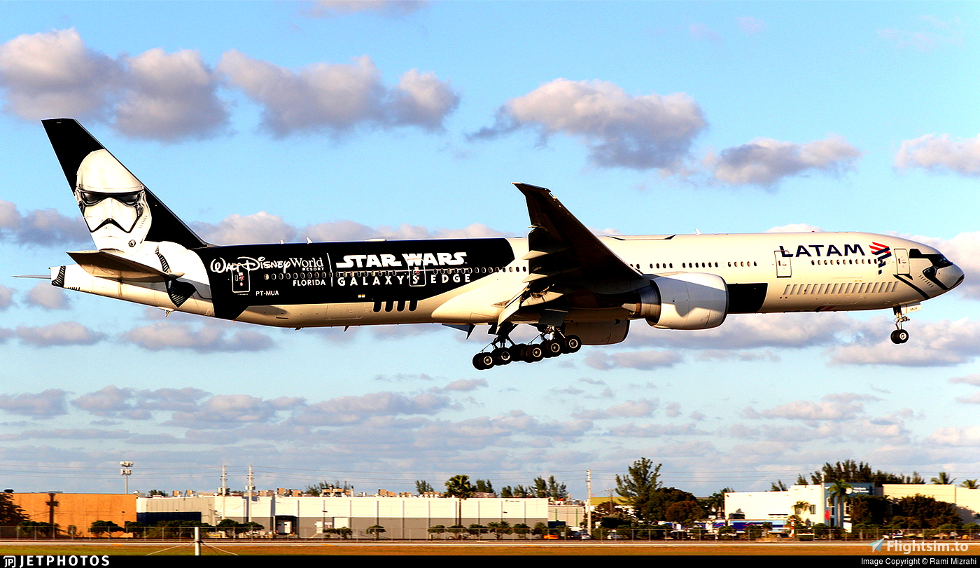 Liveries Žádosti - PT-MUA LATAM "Star Wars Galaxy's Edge" Special ...