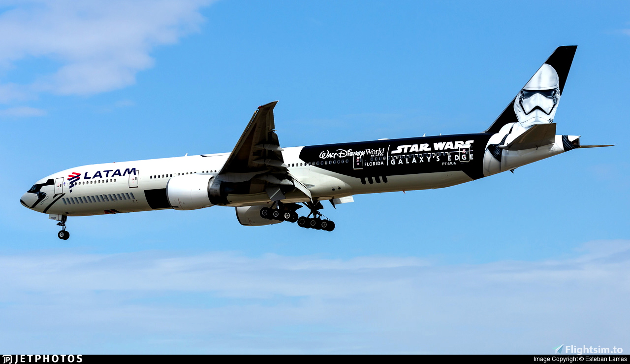 Liveries Demandes - PT-MUA LATAM "Star Wars Galaxy's Edge" Special ...