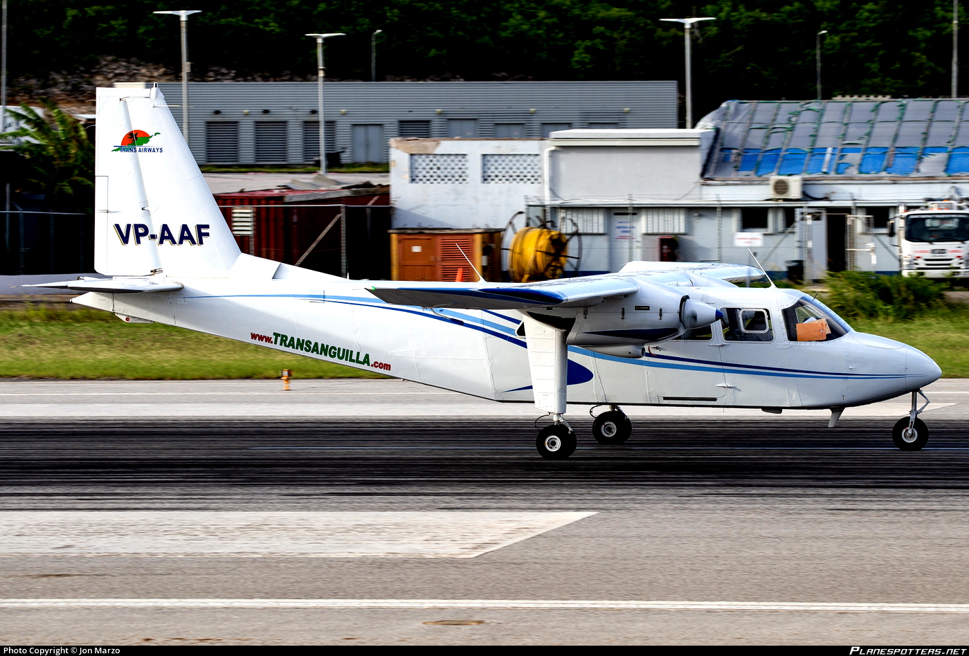 Liveries Requests - Trans Anguilla Britten Norman BN2 Islander New ...