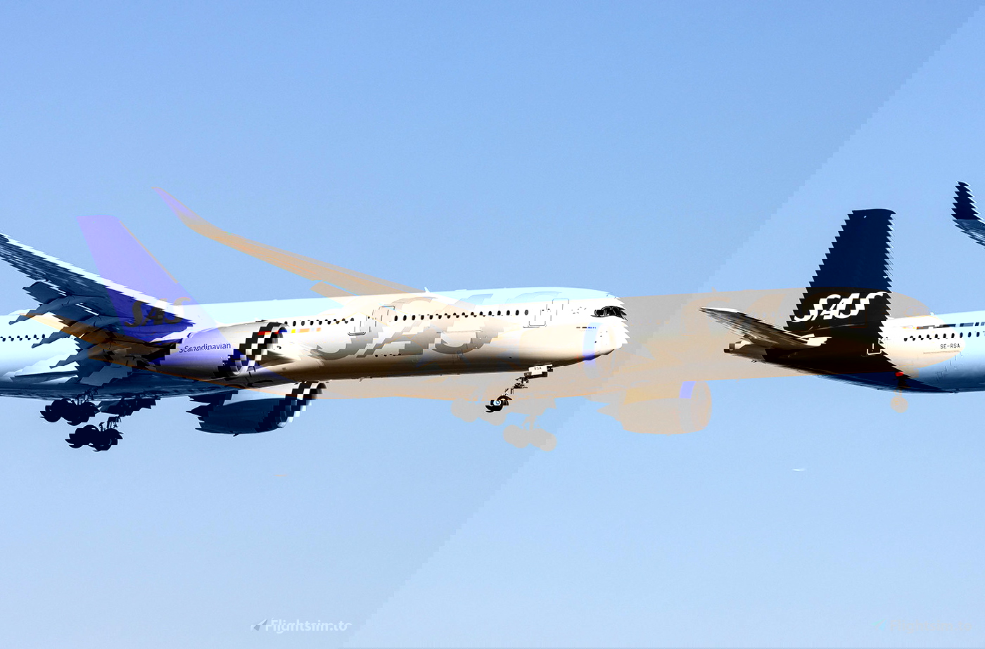 Liveries Demandes - SAS New Livery A330-900 - Flightsim.to