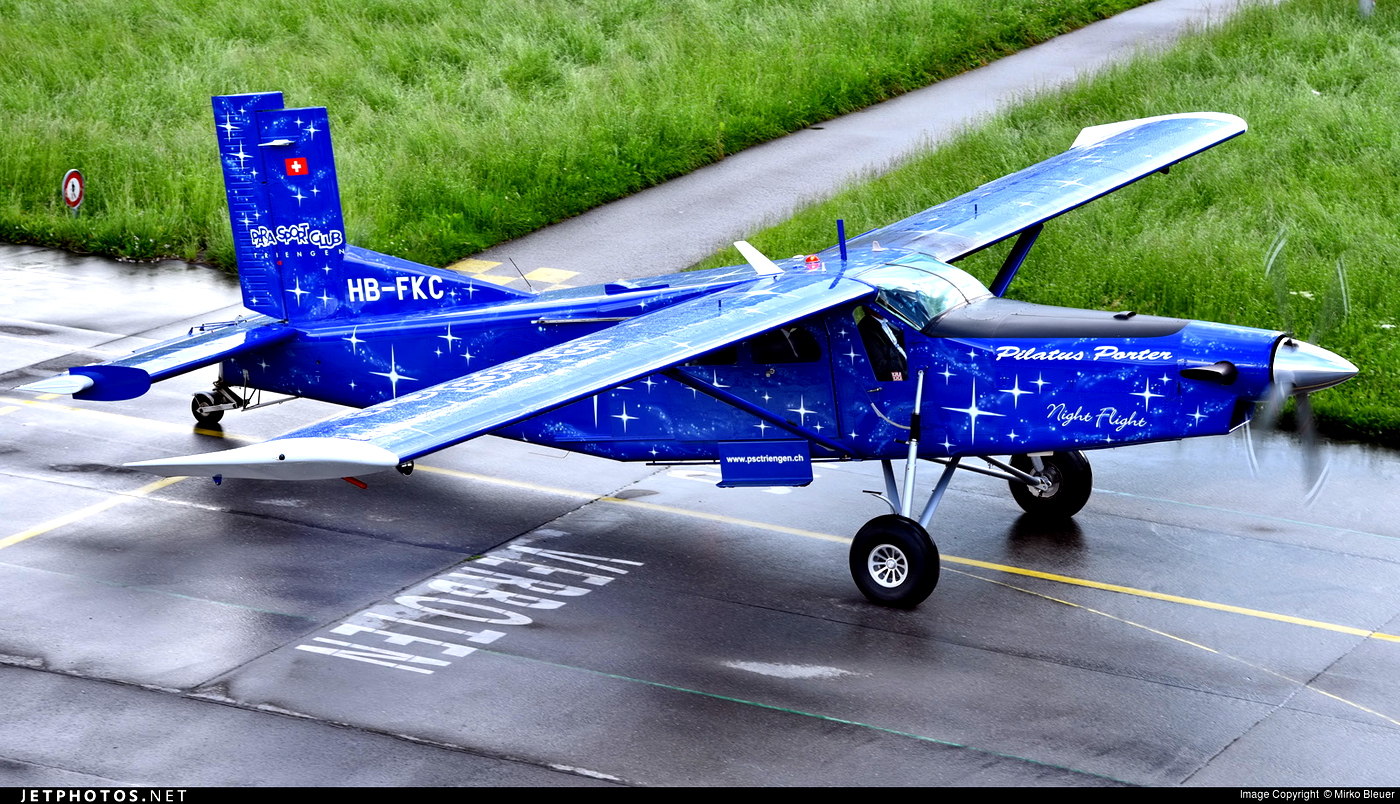 Liveries Requests - HB-FKC Triengen Milviz Porter PC-6 livery ...
