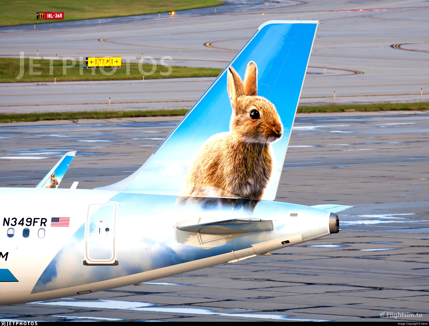 Liveries Requests - Frontier Airlines "Hops the Rabbit" A320neo Livery ...