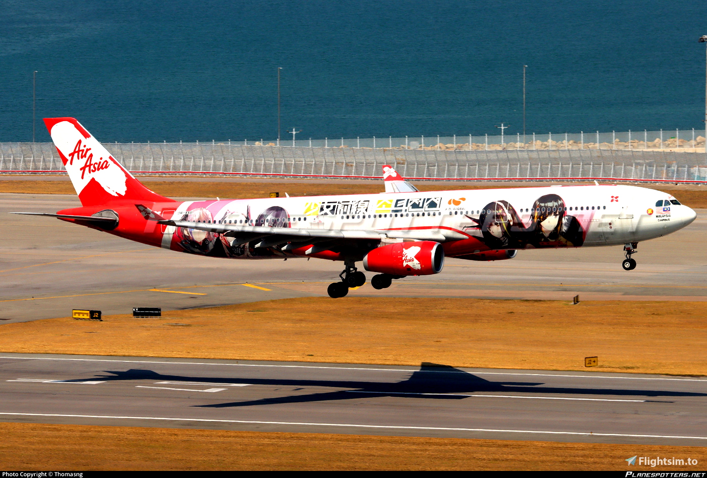 Liveries Requests - AirAsia X Girls'Frontline A330 Livery 9M-XXB ...