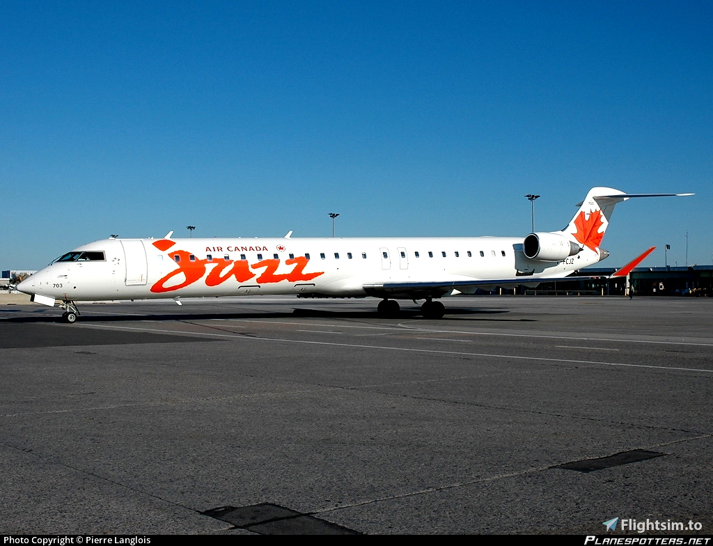 Liveries Requests - Air Canada Jazz CRJ-900 - Red/Orange/Yellow/Green ...