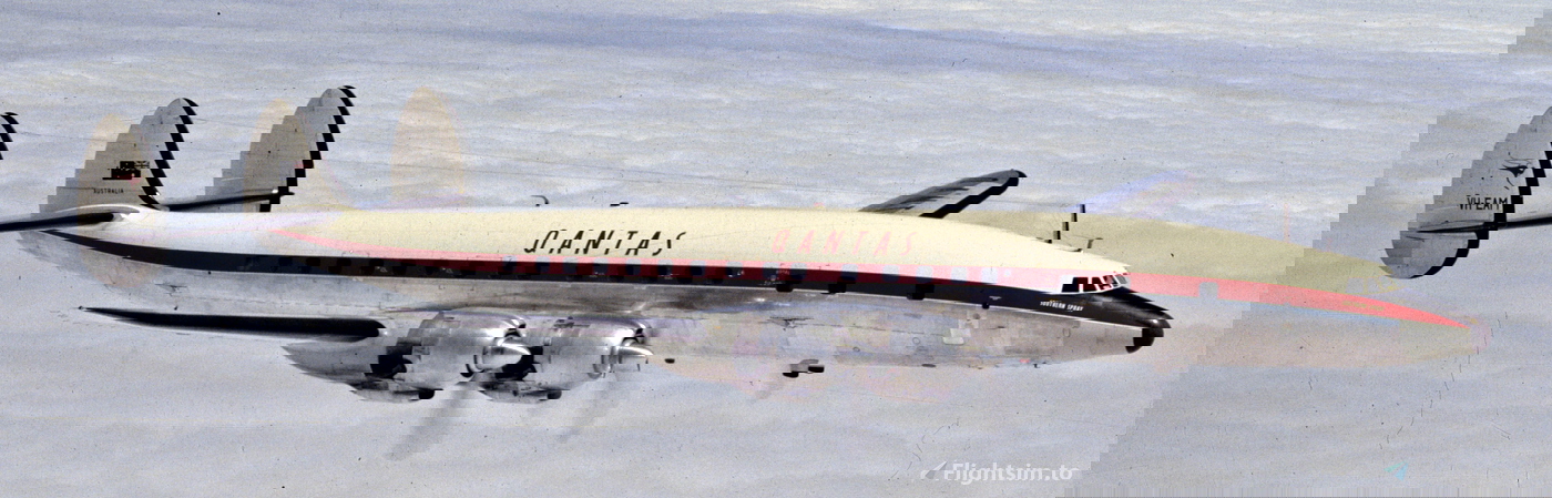 Liveries Requests - Qantas Lockheed L-1049 Super Constellation (Red ...