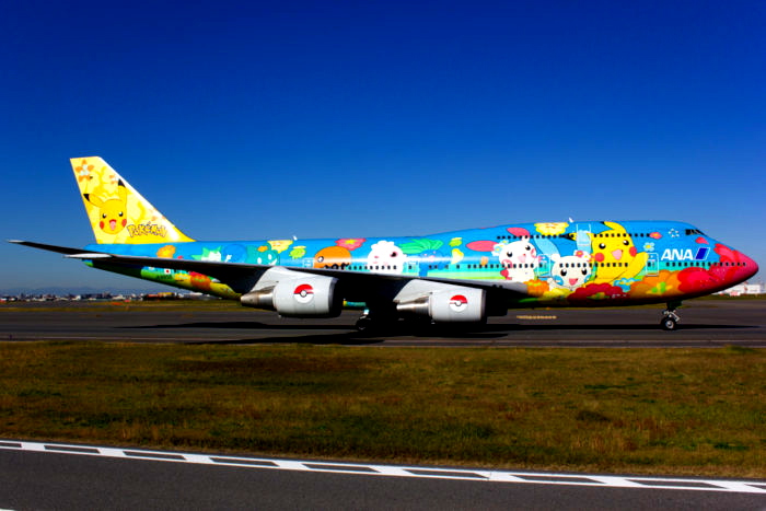 Liveries Demandes - All Nippon Airlines B747 Pokémon Livery mid-july ...