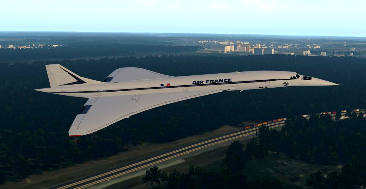 Liveries Demandes - DC Designs Concorde Air France Retro livery ...