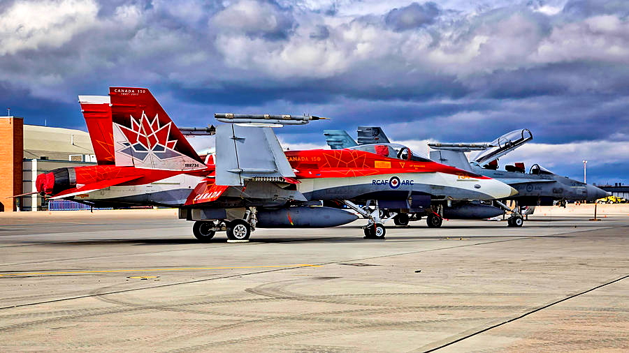 Liveries Requests - F18 painted in Canada 150 anniversary livery ...