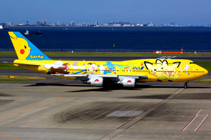 Liveries Demandes - All Nippon Airlines B747 Pokémon Livery mid-july ...