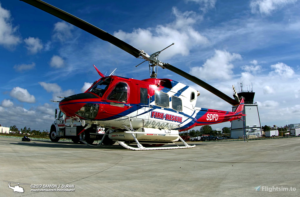 Liveries Requests - UH-1H Huey SDFD - Flightsim.to