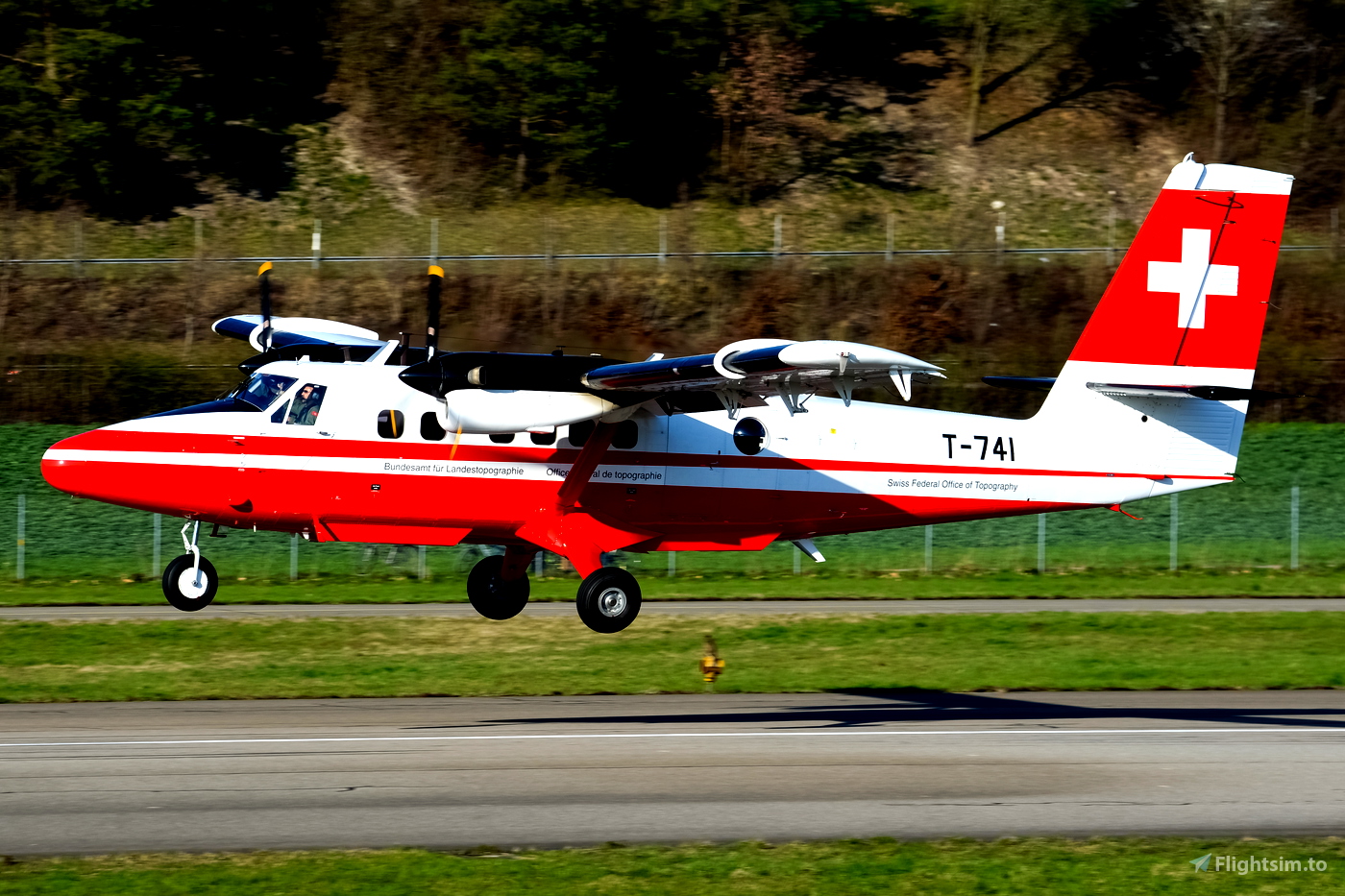 Liveries Requests - DHC-6 Twin Otter Swiss Air Force T-741 - Flightsim.to