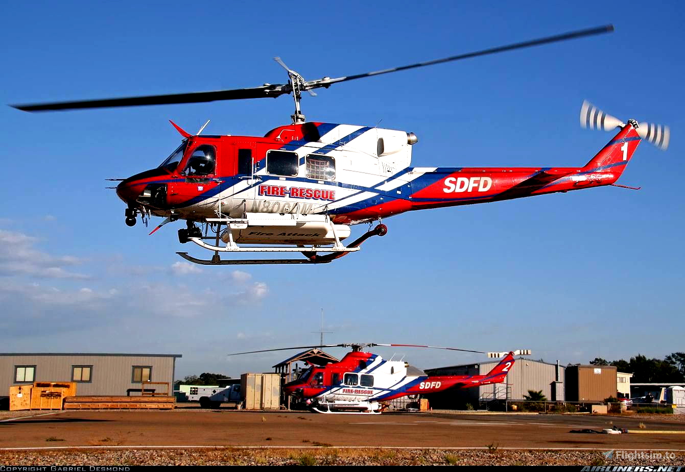 Liveries Requests - UH-1H Huey SDFD - Flightsim.to